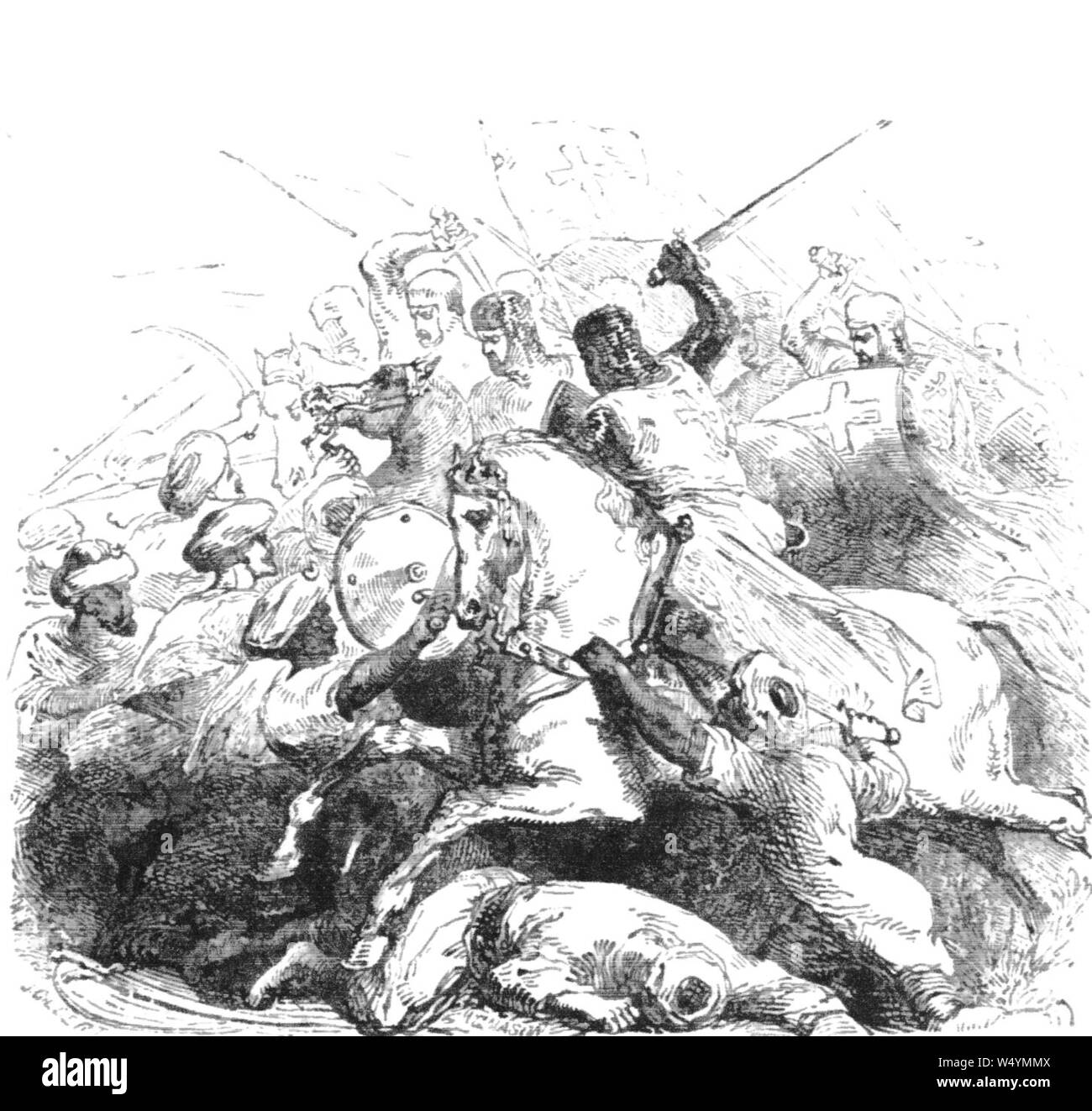 Crociati battaglia immagini e fotografie stock ad alta risoluzione - Alamy