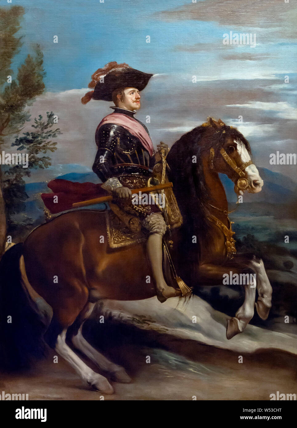 Ritratto di Filippo IV di Spagna a cavallo, Diego Velazquez, circa 1635 ...