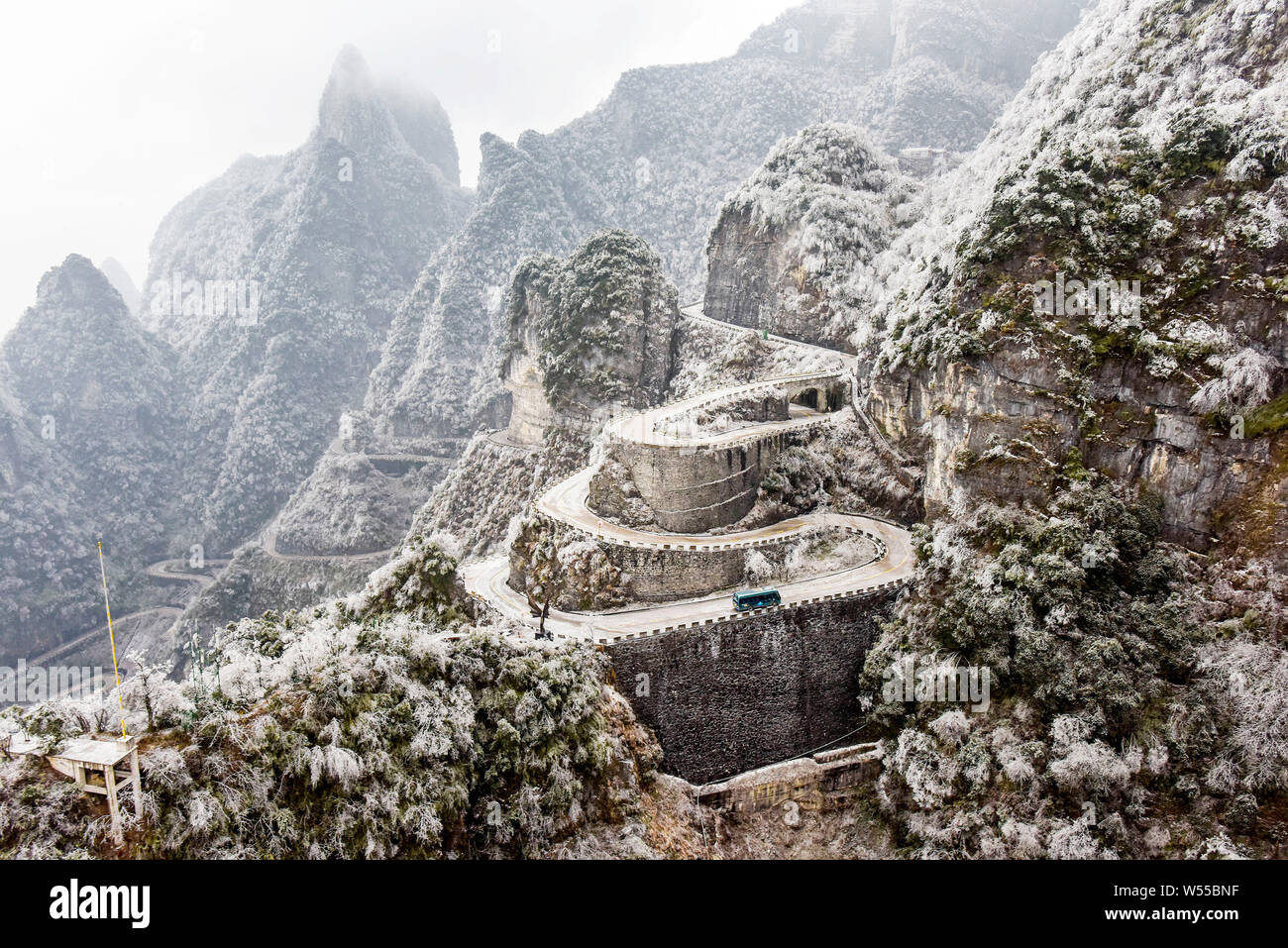 Tianmen Mountain Chinese China Immagini e Fotos Stock - Alamy