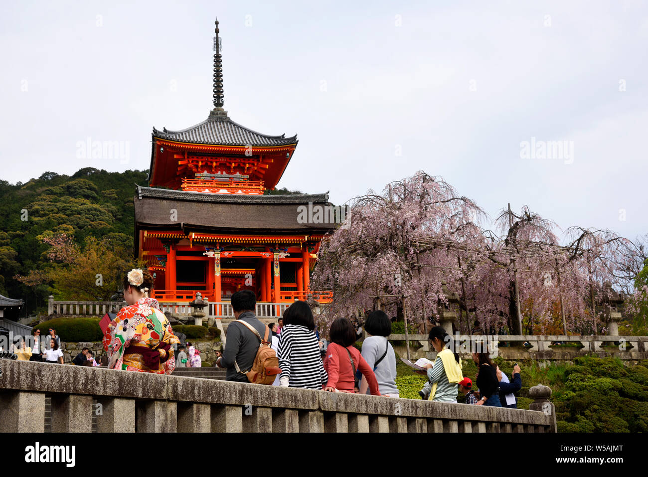 Kiyomizu dera temple kyoto immagini e fotografie stock ad alta ...