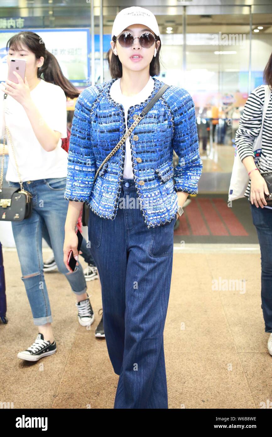 Il cinese cantante e attrice Victoria canzone o una canzone Qian è ...