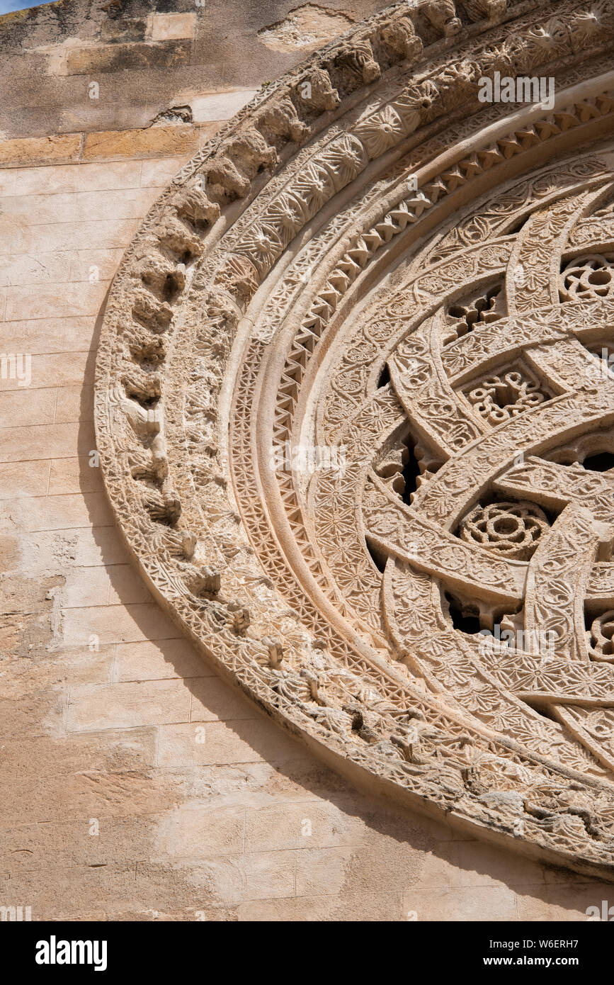 L'Italia, Sicilia, Trapani. Lo stile gotico chiesa di Sant'Agostino ...