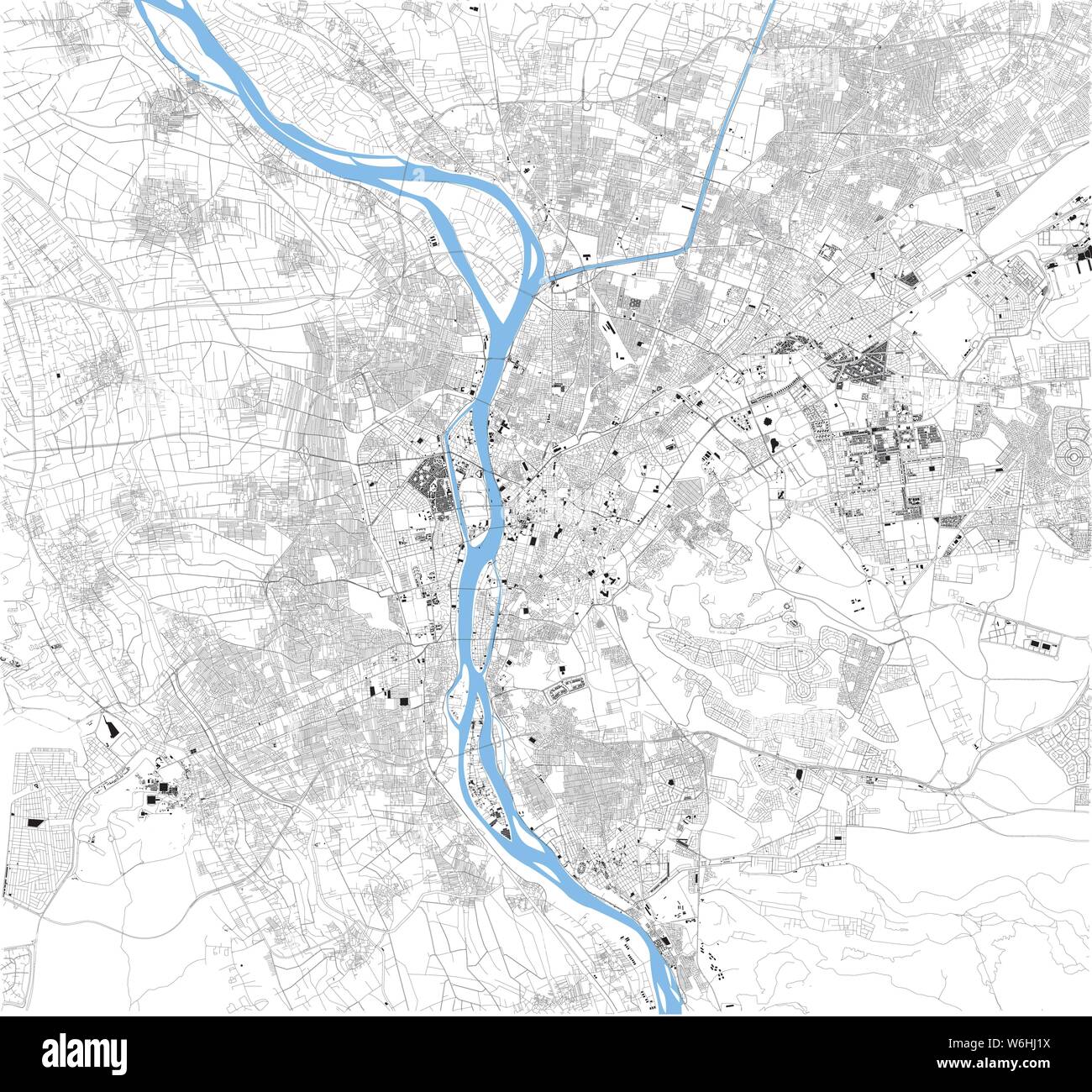 Mappa del fiume nilo immagini e fotografie stock ad alta risoluzione ...