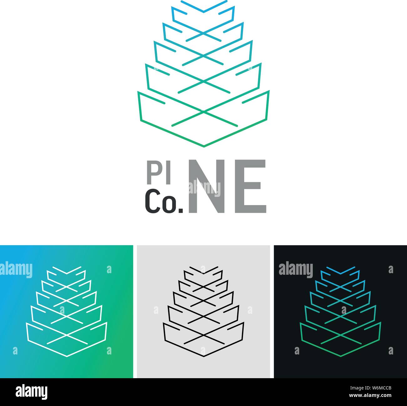 Tipi di logo Immagini Vettoriali Stock - Alamy