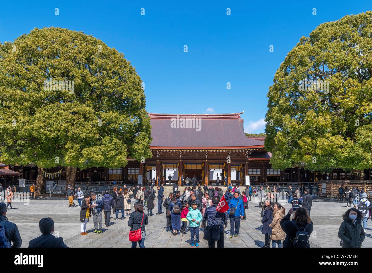 Santuario del santuario meiji jingu immagini e fotografie stock ad alta ...