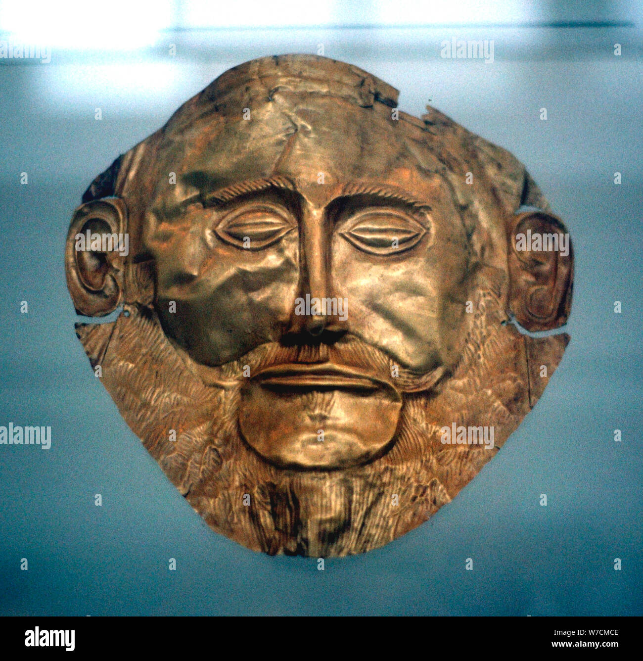 Maschera funeraria di agamemnon immagini e fotografie stock ad alta ...