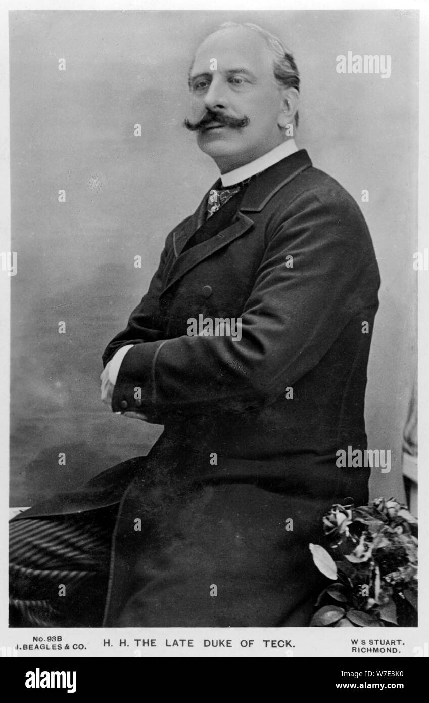 Francesco duca di teck immagini e fotografie stock ad alta risoluzione ...