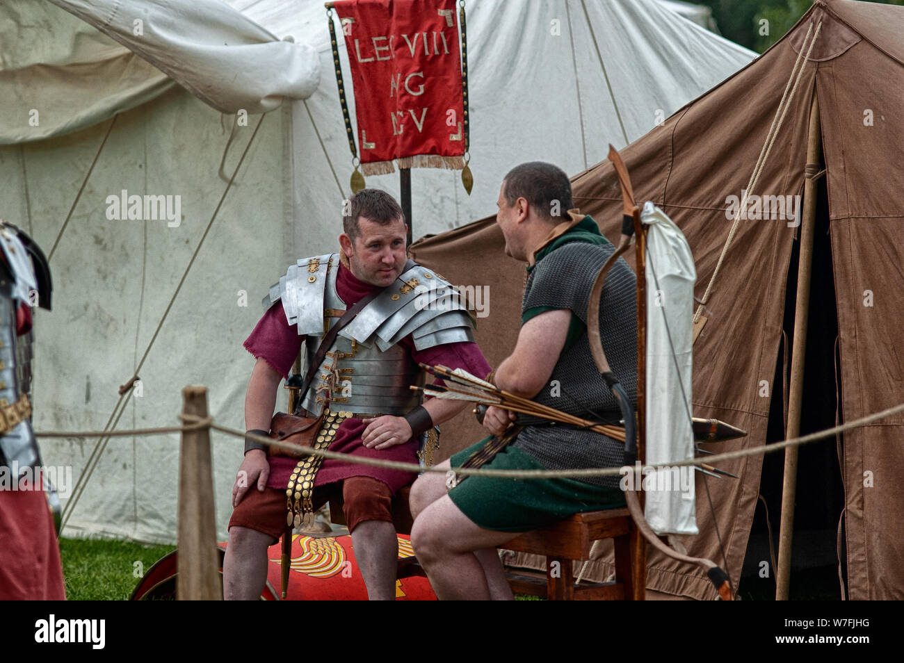Roman camp tent immagini e fotografie stock ad alta risoluzione - Alamy