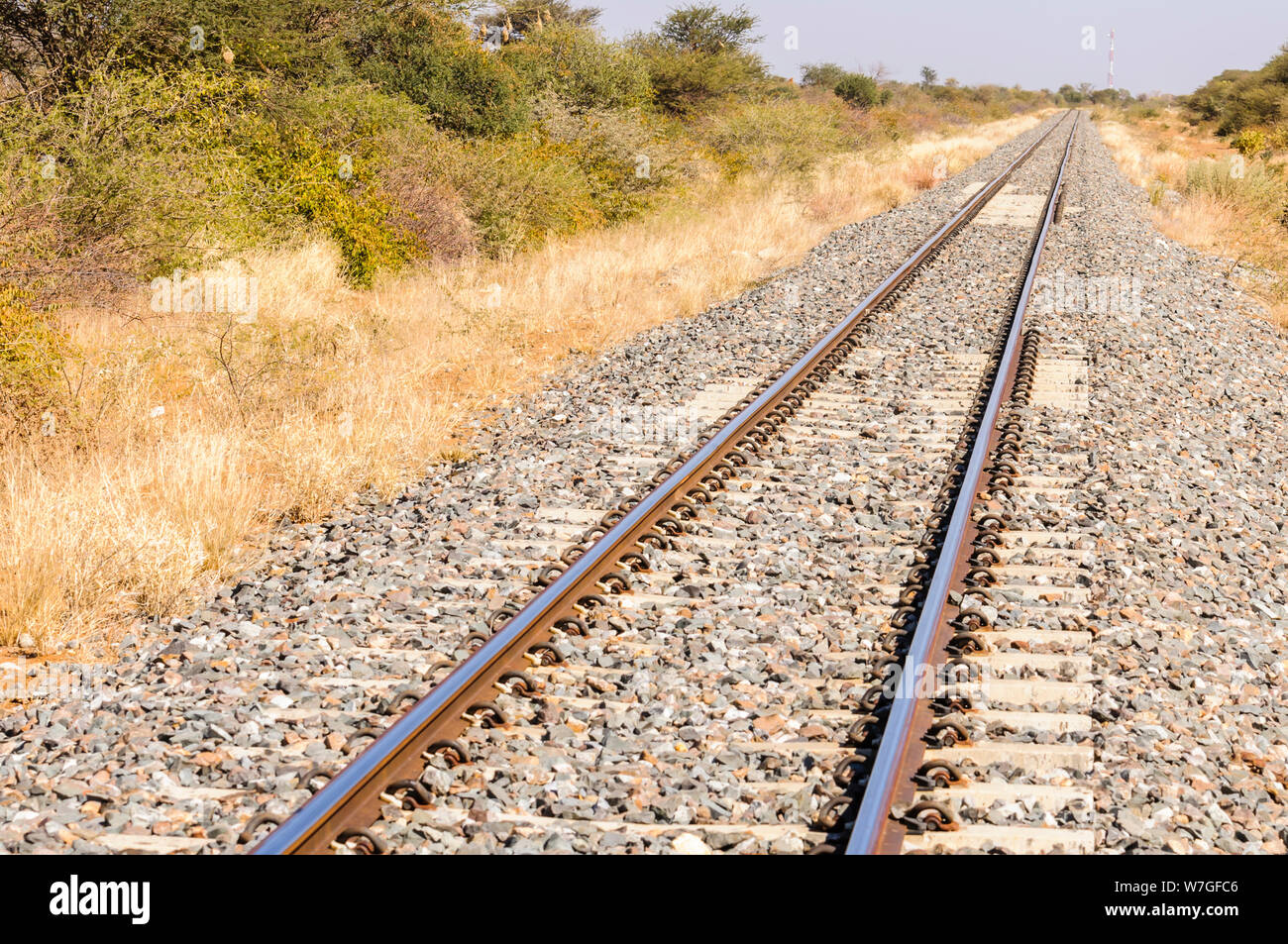 Traversine ferroviarie in cemento immagini e fotografie stock ad alta ...