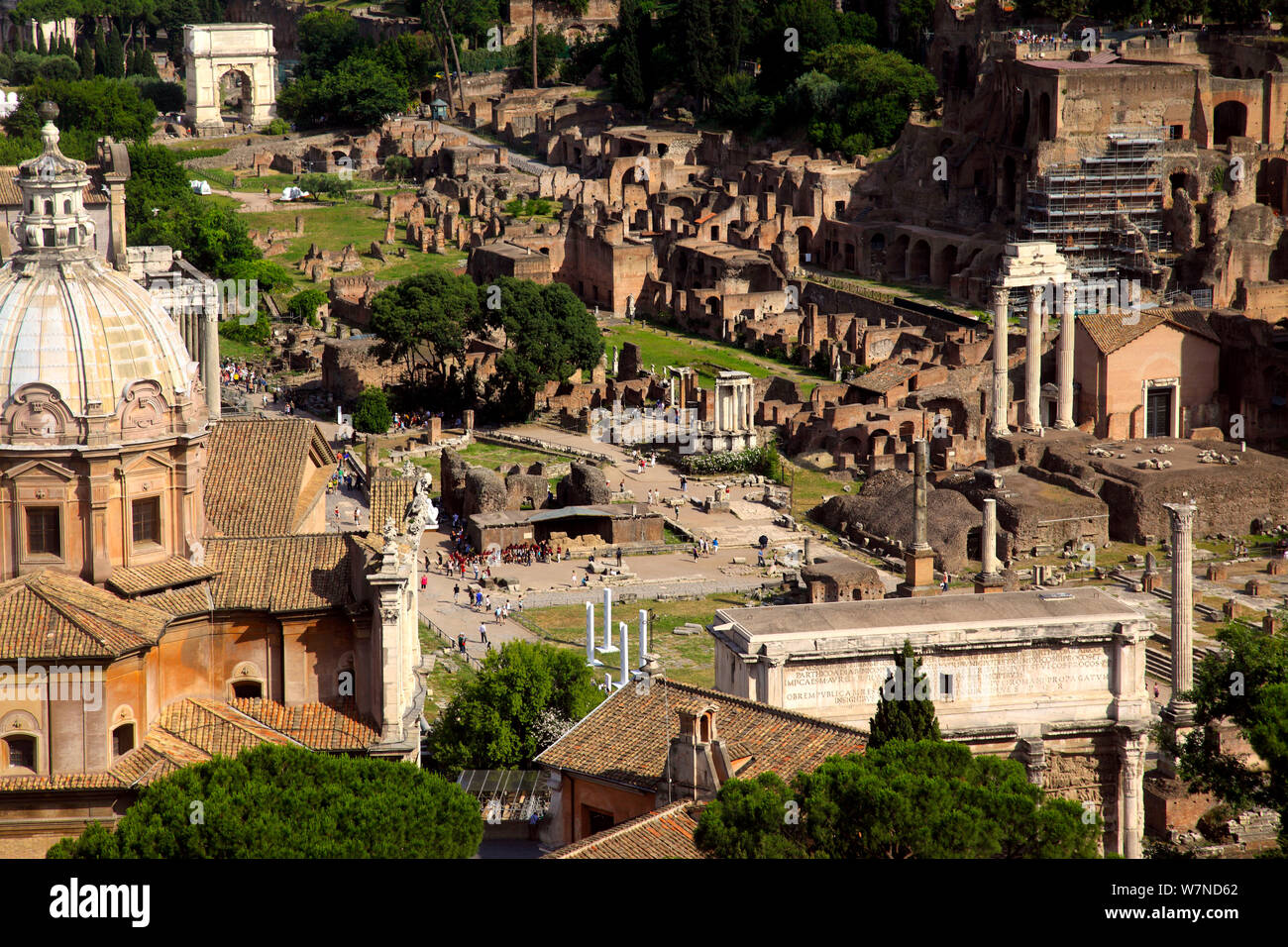Foro romano imperiale immagini e fotografie stock ad alta risoluzione ...