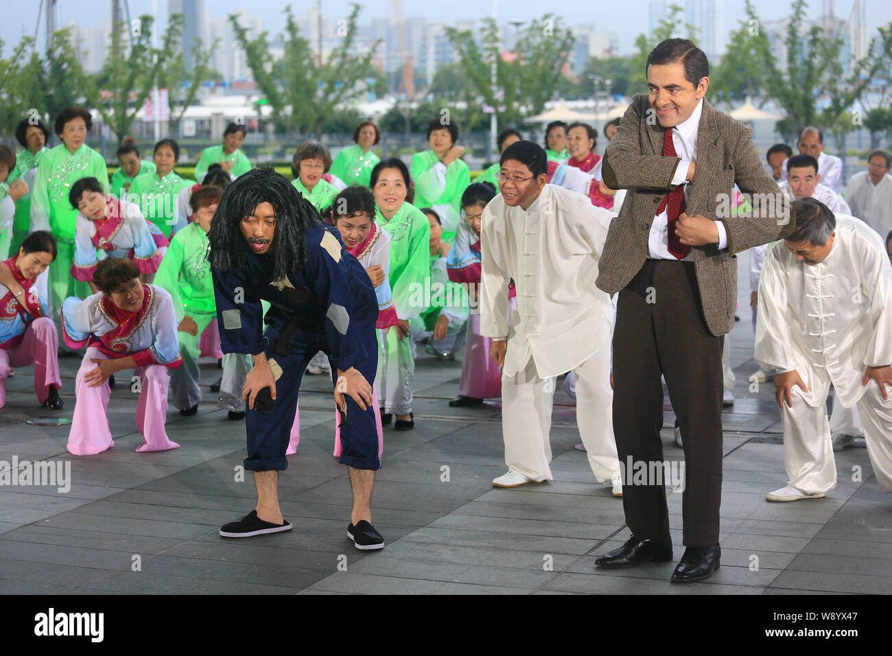 Mr bean tv rowan atkinson immagini e fotografie stock ad alta ...