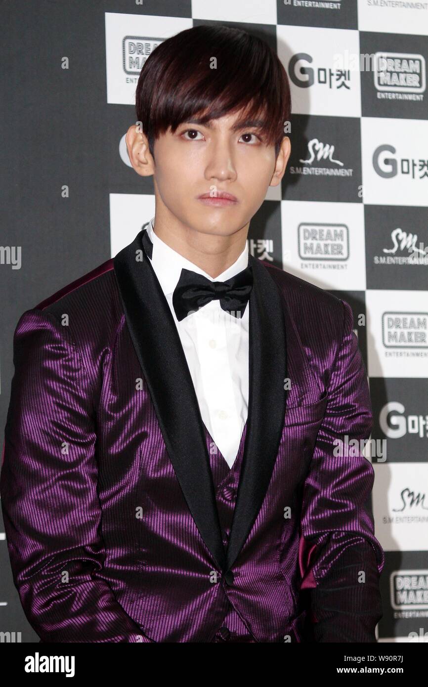 Max Changmin (spessore Chang-min) Corea del Sud gruppo pop TVXQ pone in ...