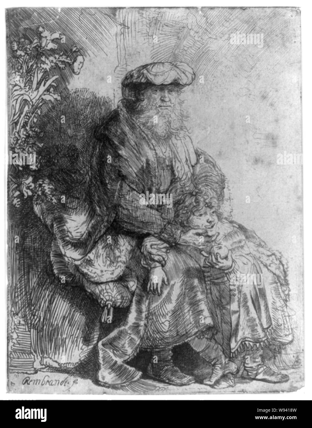 Abramo e isacco Foto e Immagini Stock in Bianco e Nero - Alamy