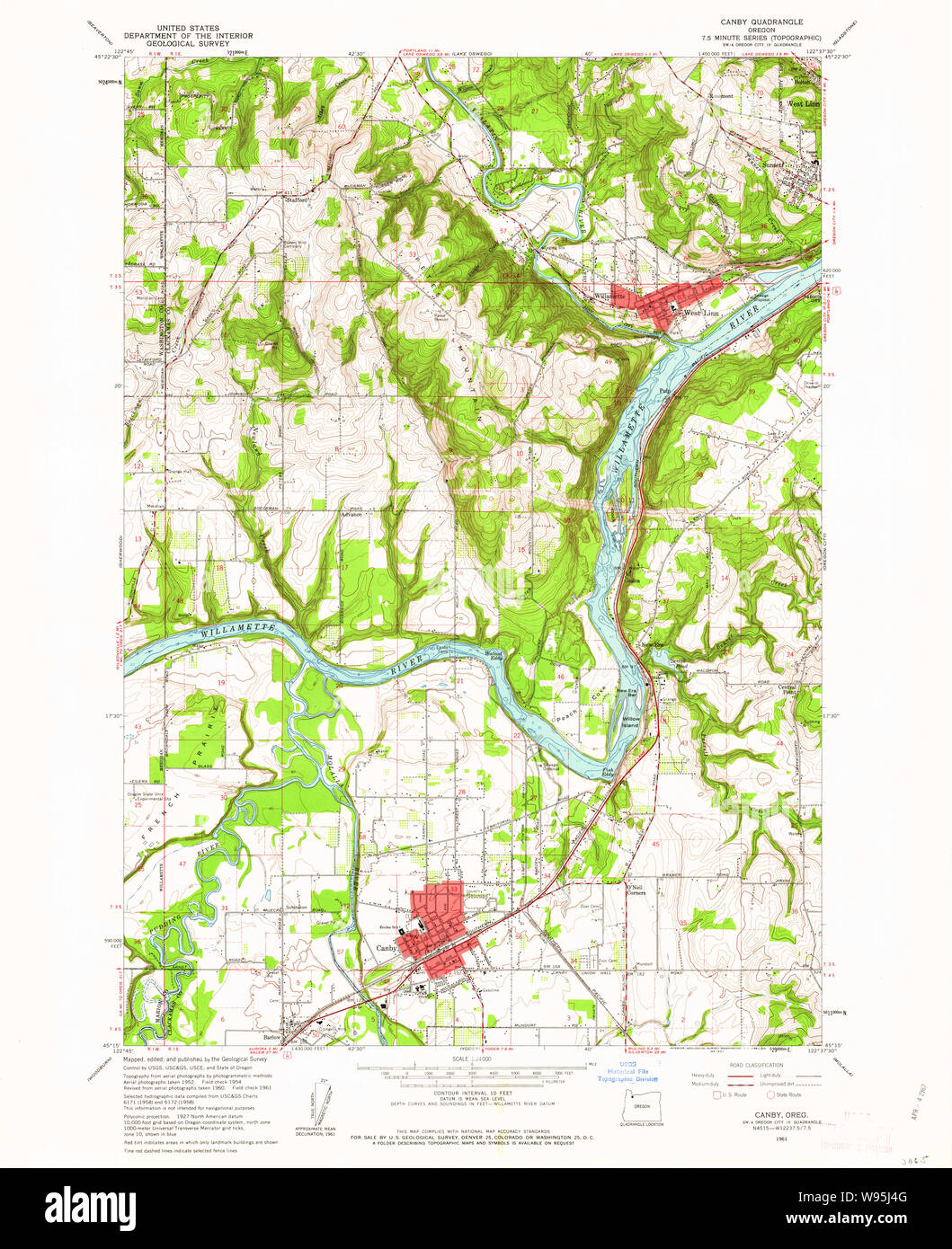 Mappa di canby immagini e fotografie stock ad alta risoluzione - Alamy