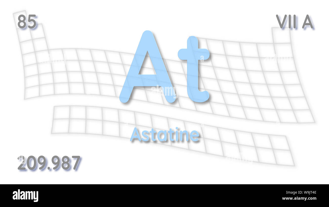 Astato elemento chimico immagini e fotografie stock ad alta risoluzione ...