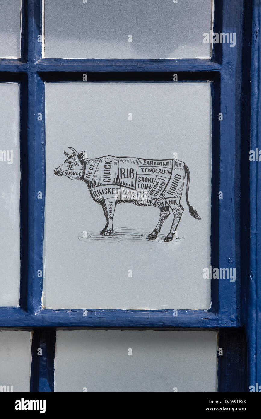 Diferentes partes de la vaca que se consumen como alimento immagini e ...