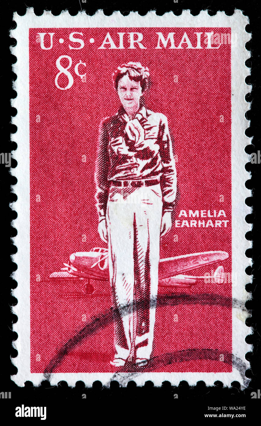 Pioniere dell'aviazione americana amelia earhart immagini e fotografie ...