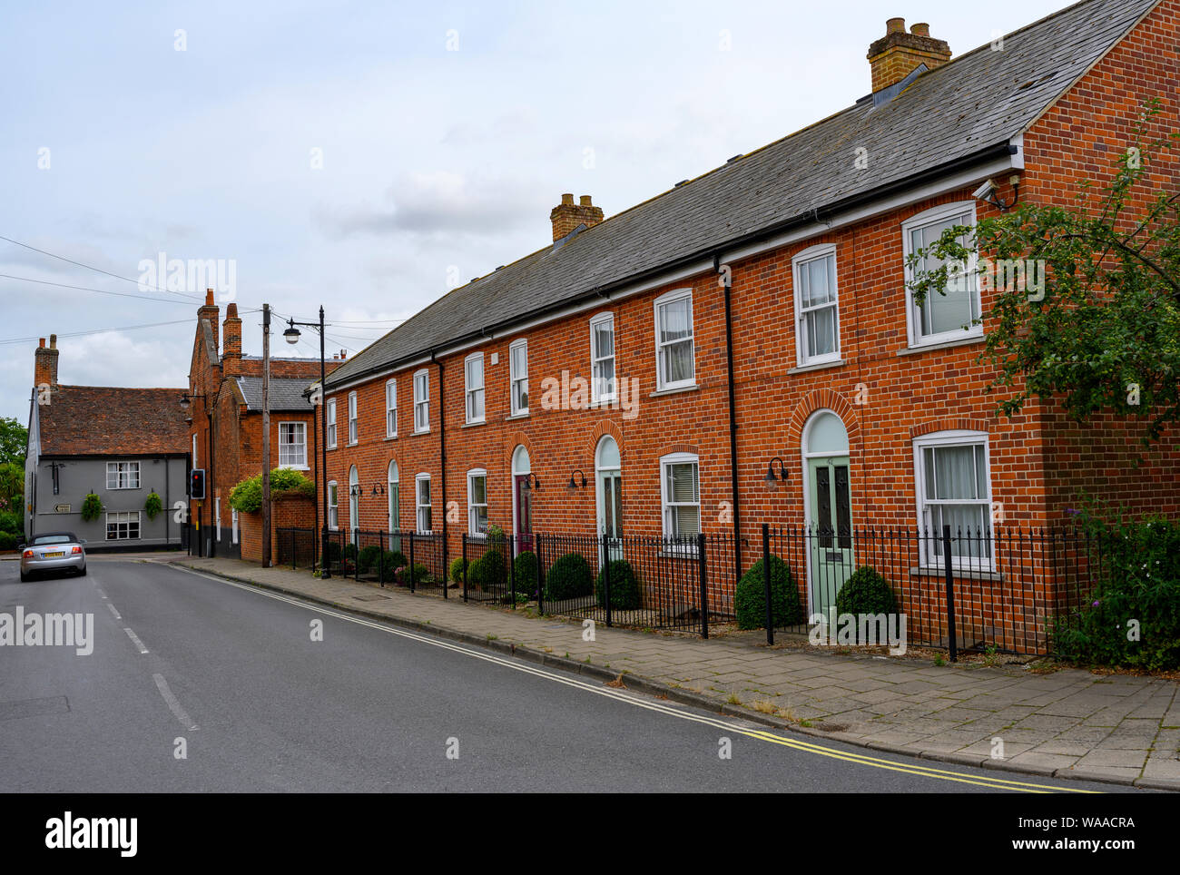 Strada residenziale britannica immagini e fotografie stock ad alta ...