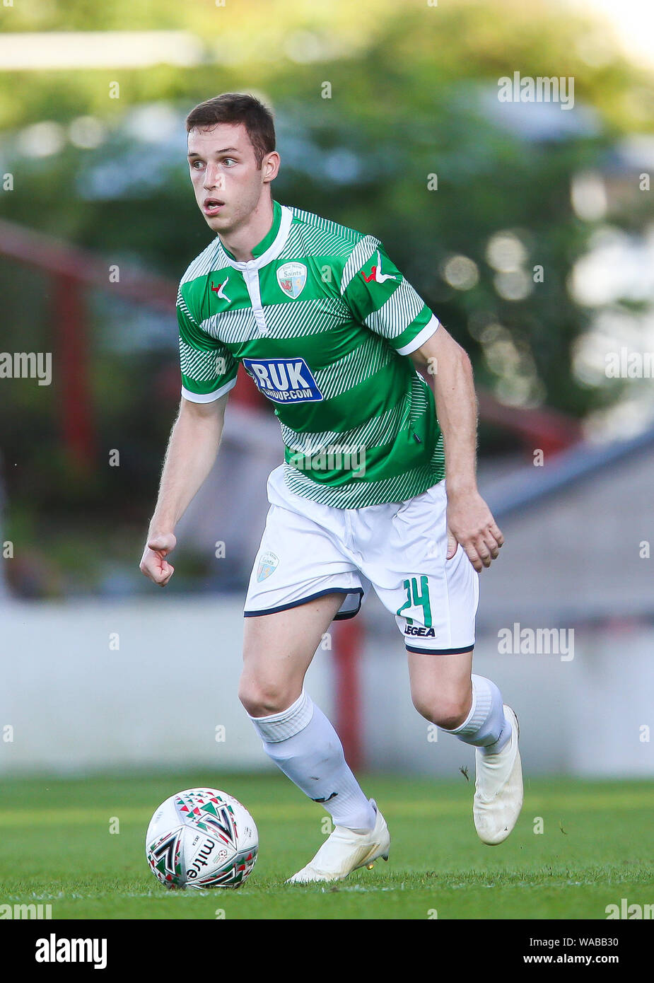 I nuovi Santi' Ryan Harrington durante la UEFA Europa League terzo ...