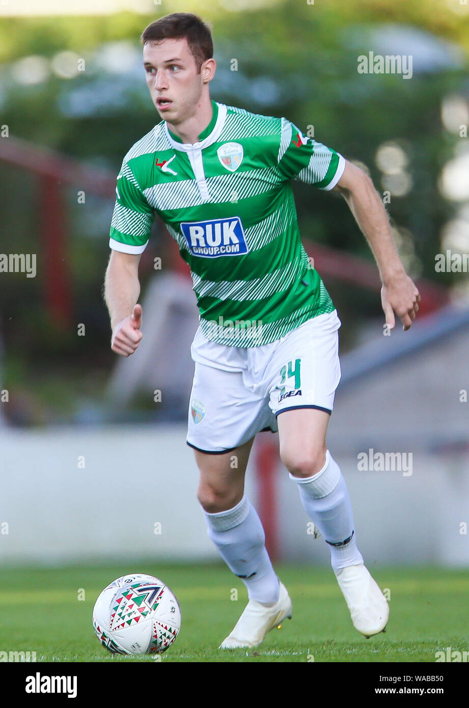 I nuovi Santi' Ryan Harrington durante la UEFA Europa League terzo ...