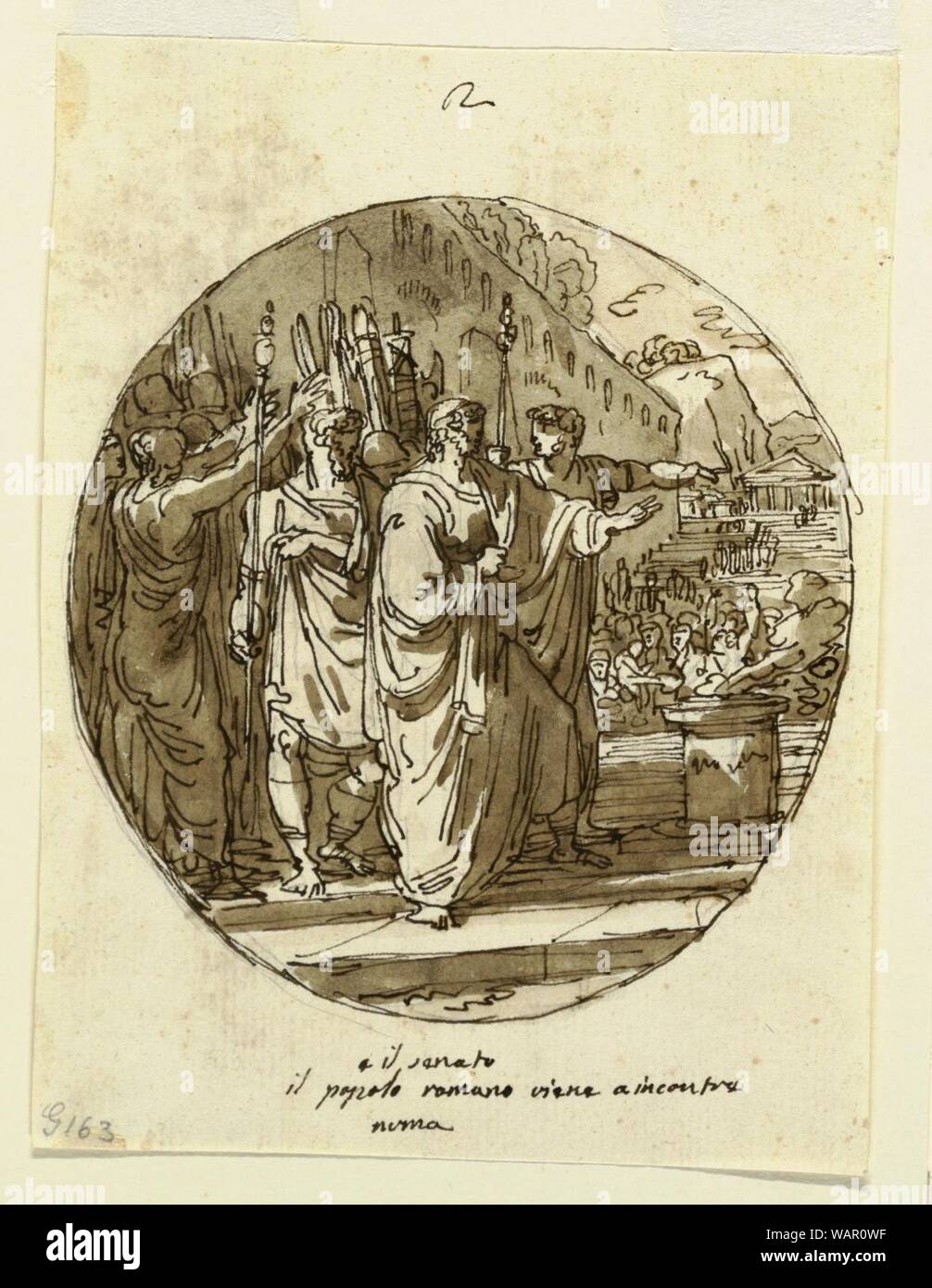 Numa Pompilio Immagini e Fotos Stock - Alamy