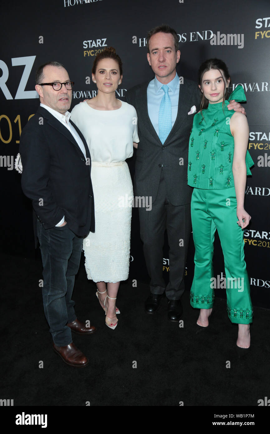 Los Angeles, CALIFORNIA, Stati Uniti. Colin Callender, Hayley Atwell ...