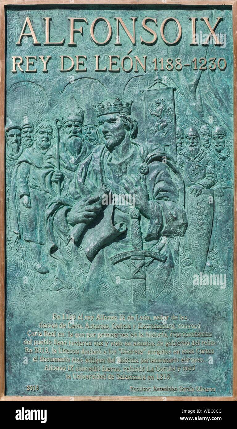 Alfonso Ix Di Leon Immagini e Fotos Stock - Alamy