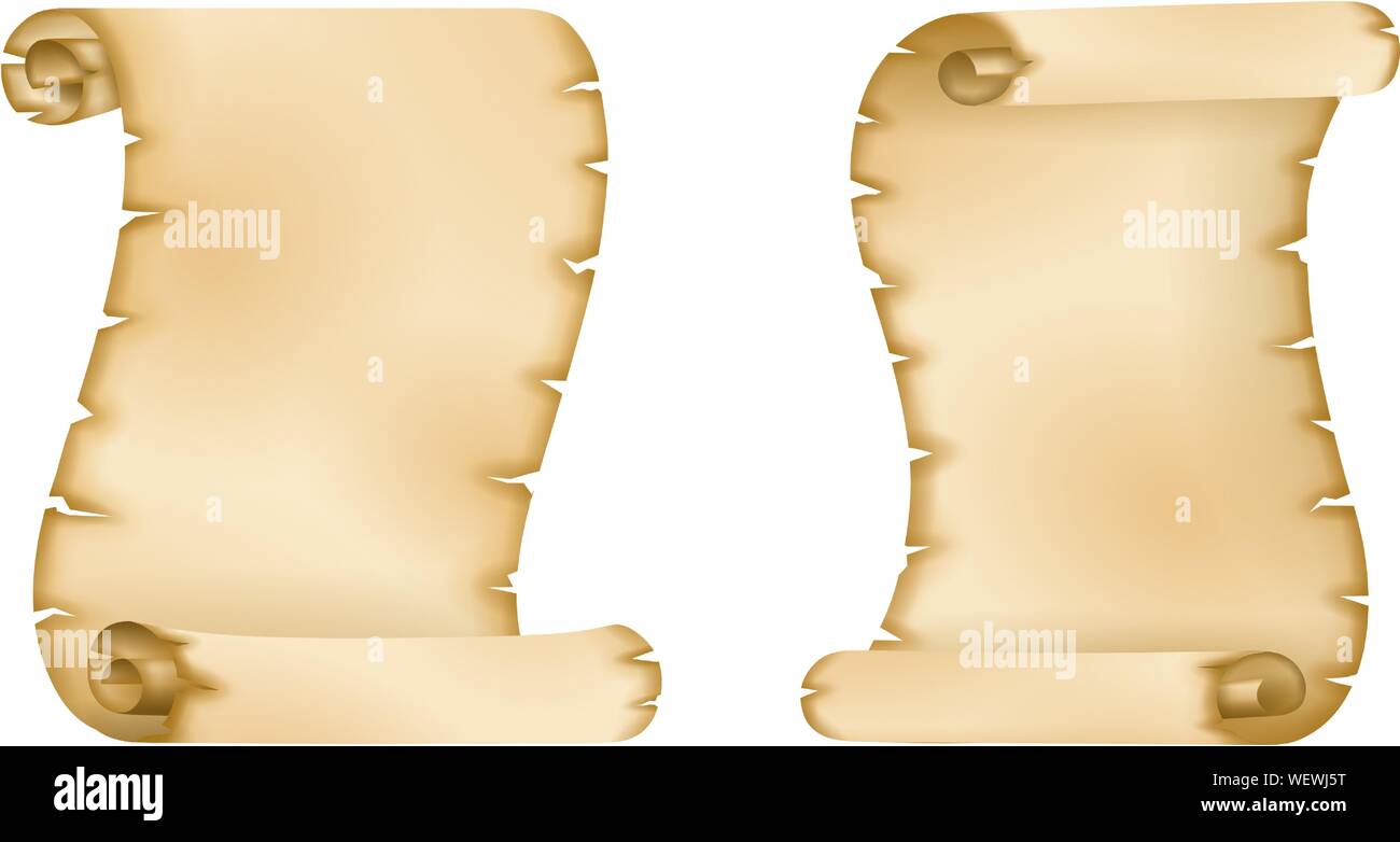 Pergamene antiche Immagini Vettoriali Stock - Alamy