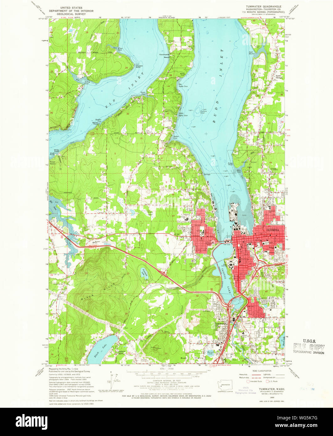 Tumwater mappa di washington immagini e fotografie stock ad alta ...