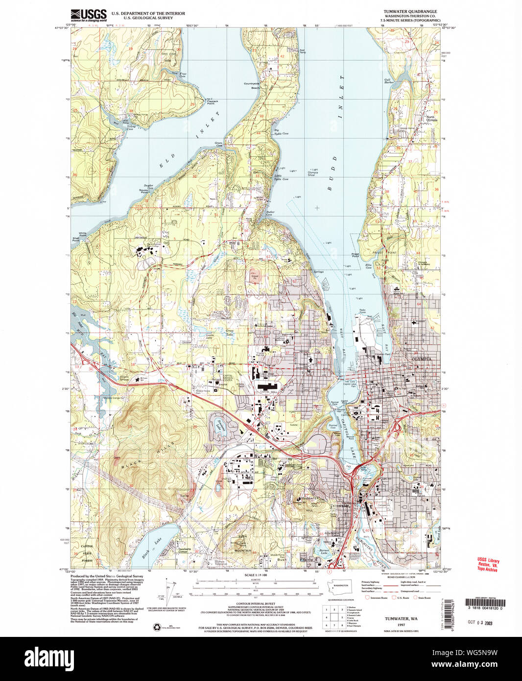 Tumwater mappa di washington immagini e fotografie stock ad alta ...