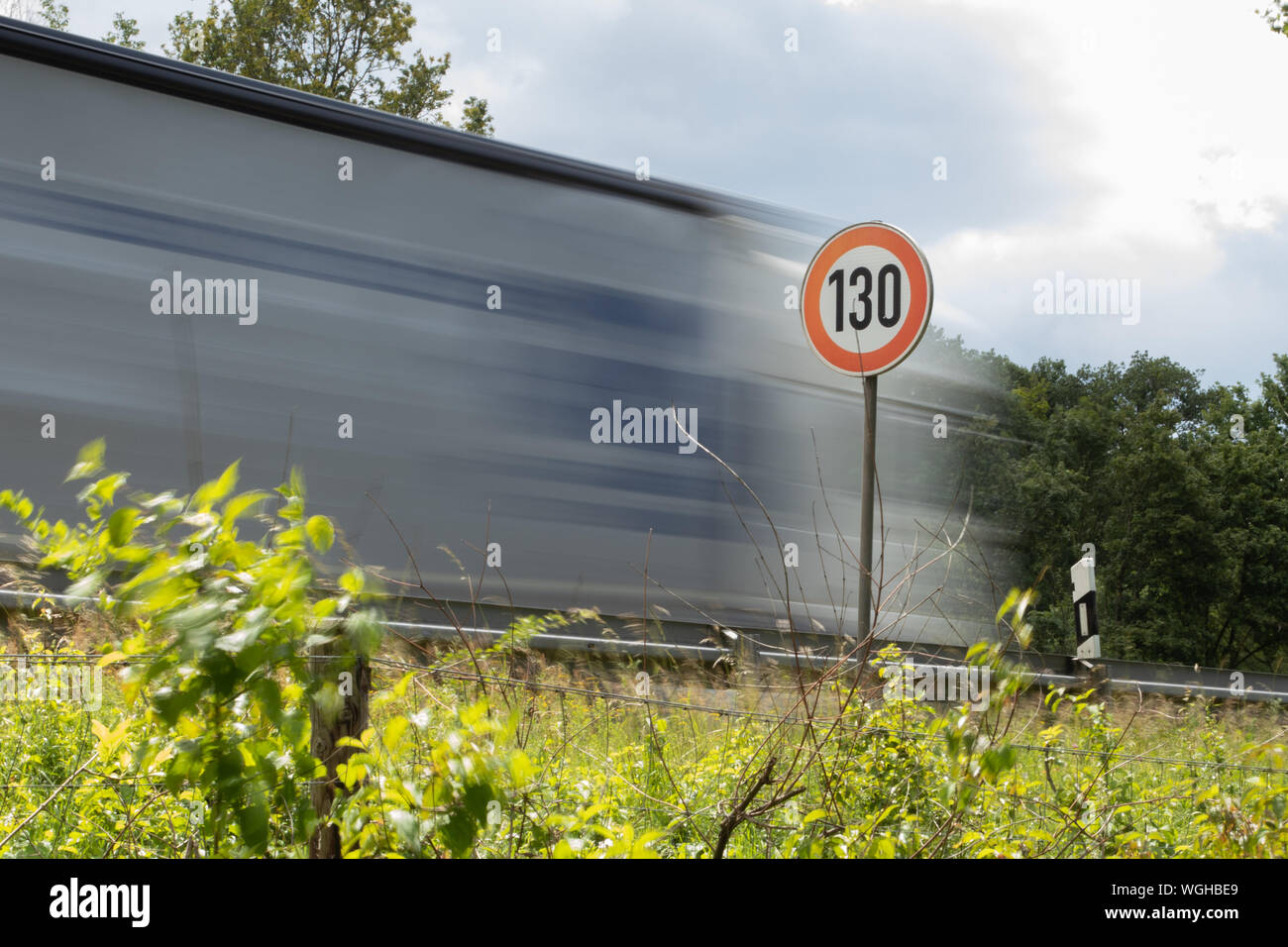 Autobahn, Segno, Germania Immagini e Fotos Stock - Alamy