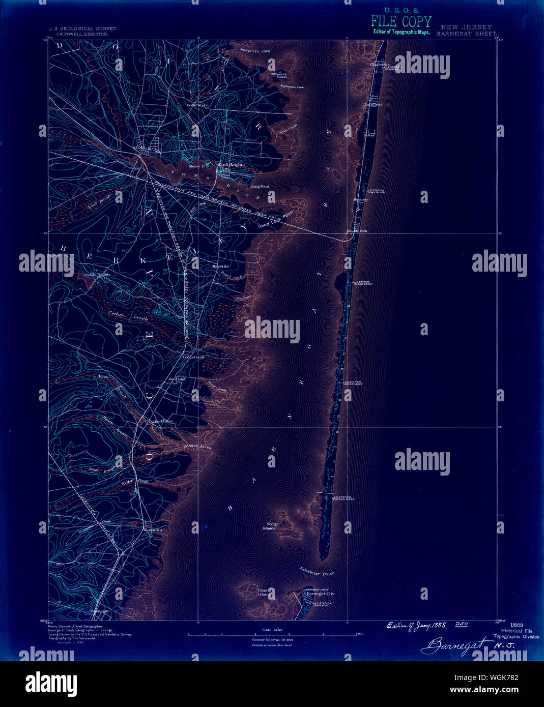 Mappa di barnegat immagini e fotografie stock ad alta risoluzione - Alamy