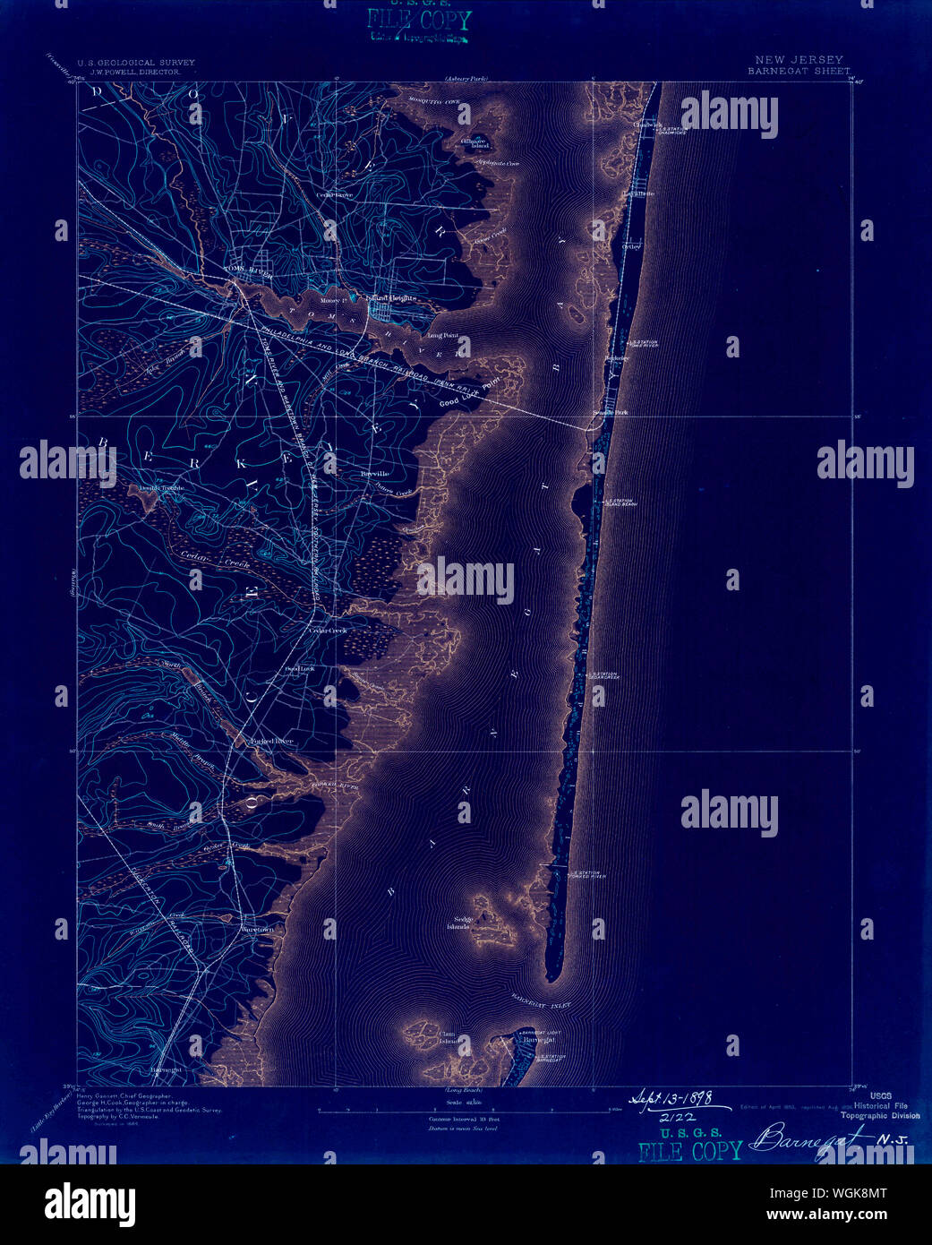 Mappa di barnegat immagini e fotografie stock ad alta risoluzione - Alamy