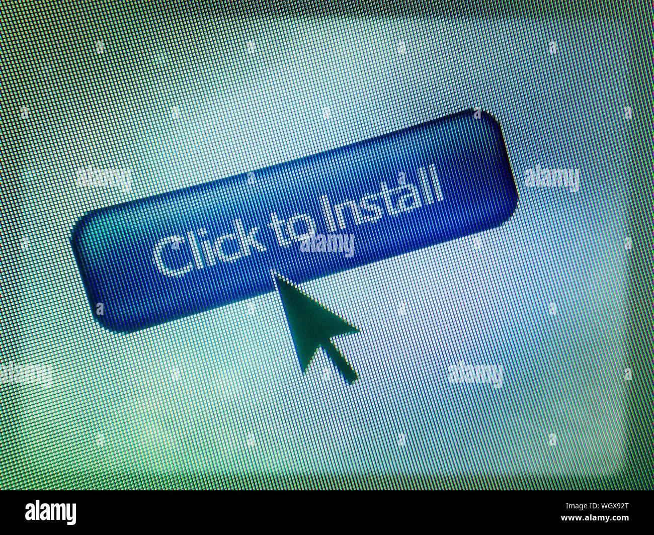 Clicca qui icona immagini e fotografie stock ad alta risoluzione - Alamy