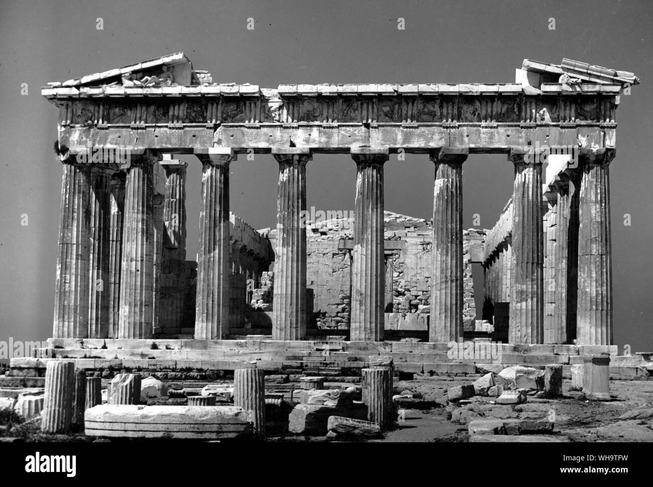 Partenone grecia Foto e Immagini Stock in Bianco e Nero - Alamy