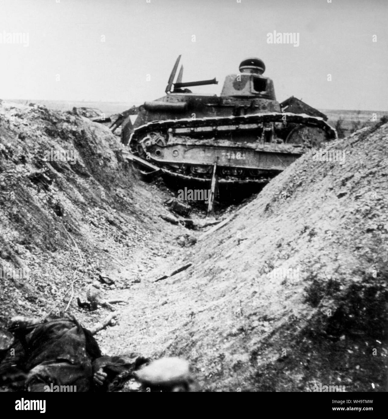 Guerra di trincea francia ww1 immagini e fotografie stock ad alta ...