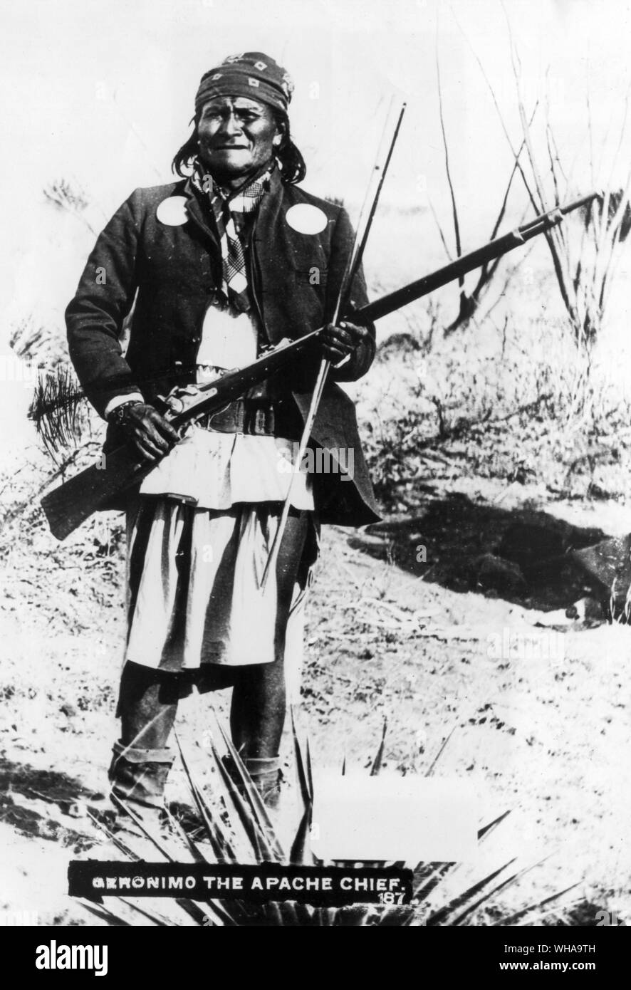 Apache indian geronimo immagini e fotografie stock ad alta risoluzione ...