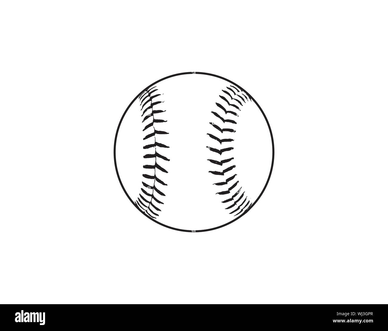 Cuciture palla baseball logo immagini e fotografie stock ad alta ...