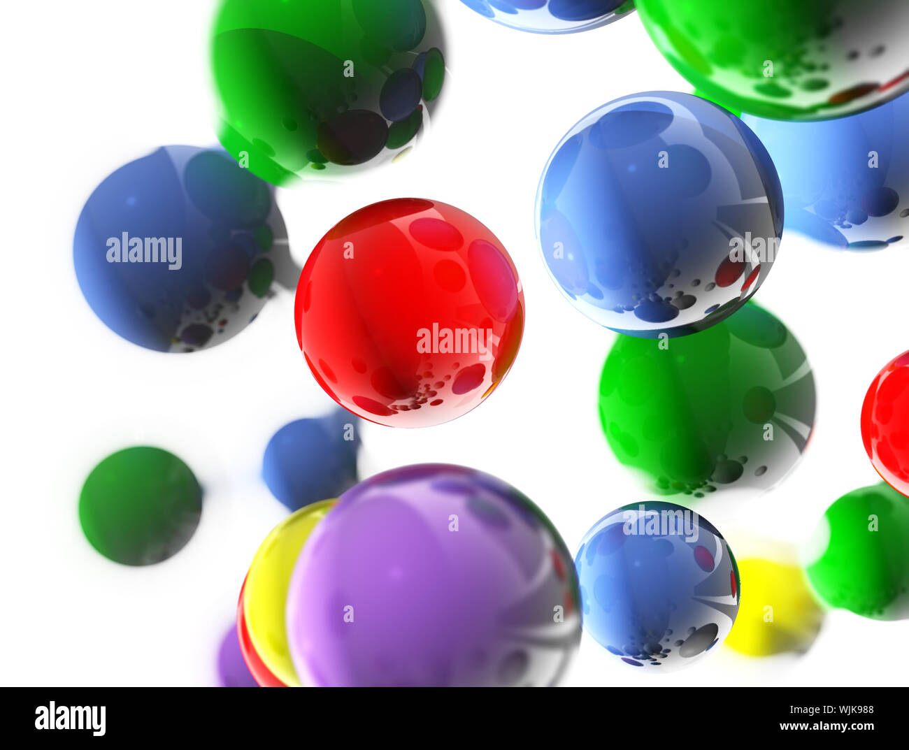 Palline di plastica colorate immagini e fotografie stock ad alta ...