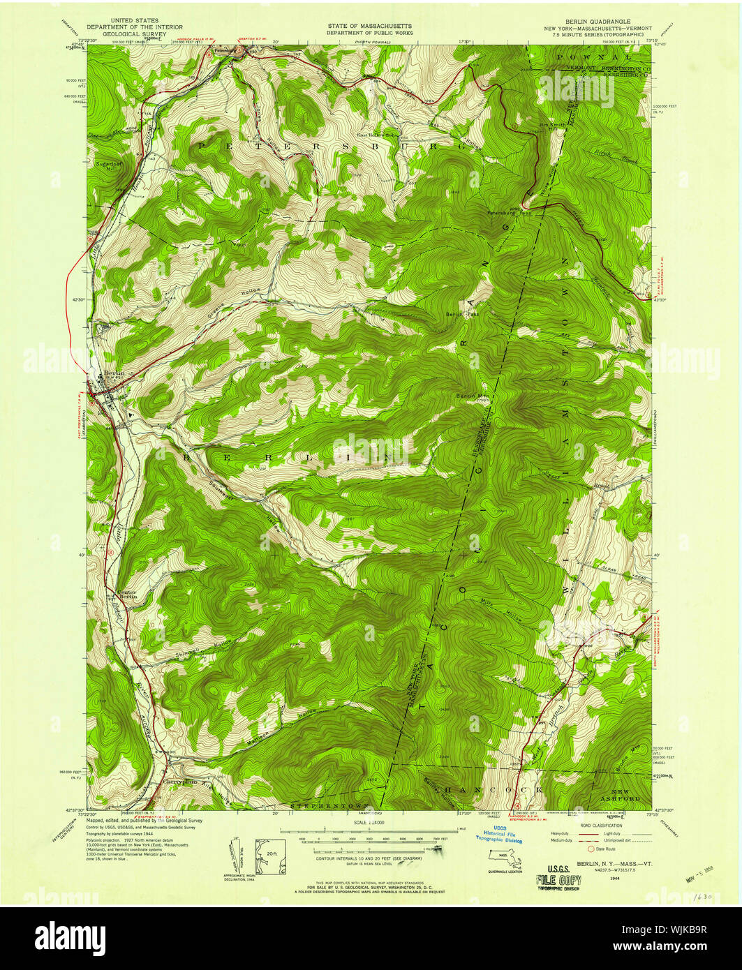 Mappa di berlino 1944 immagini e fotografie stock ad alta risoluzione ...