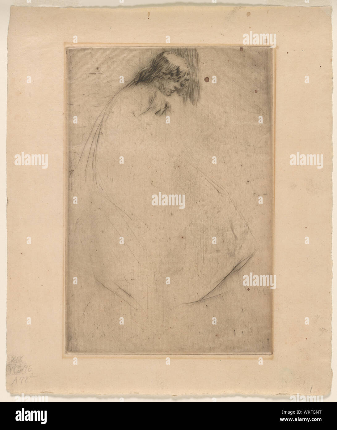 Piegata a testa immagini e fotografie stock ad alta risoluzione - Alamy