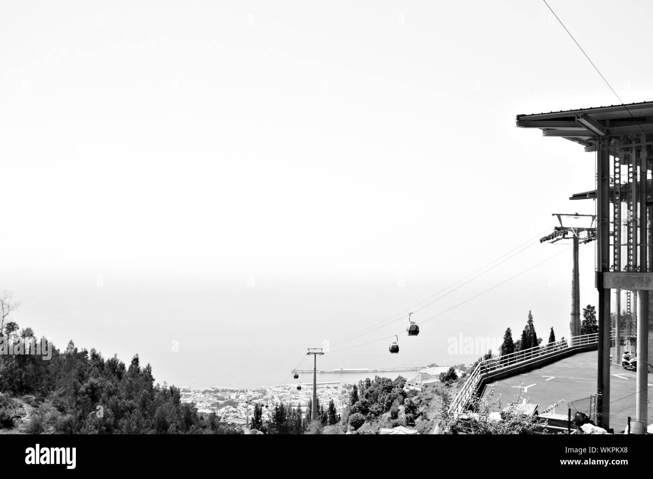 Funchal madeira view Foto e Immagini Stock in Bianco e Nero - Alamy