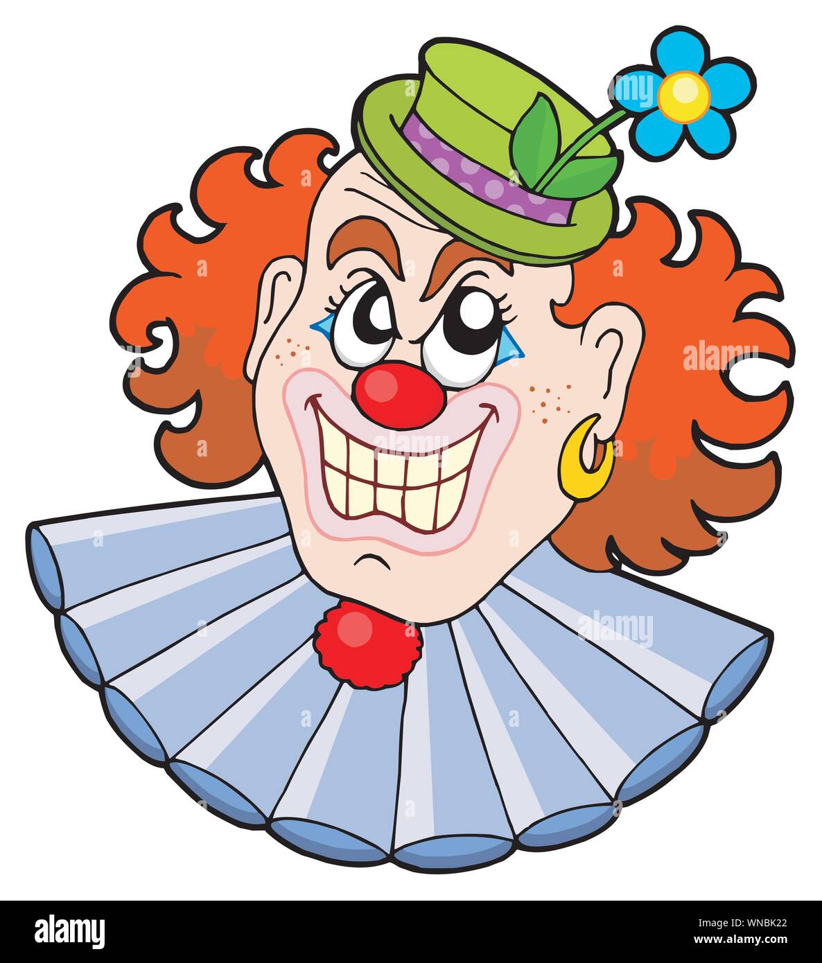 Faccia pagliacci Immagini senza sfondo e Foto Stock ritagliate - Alamy