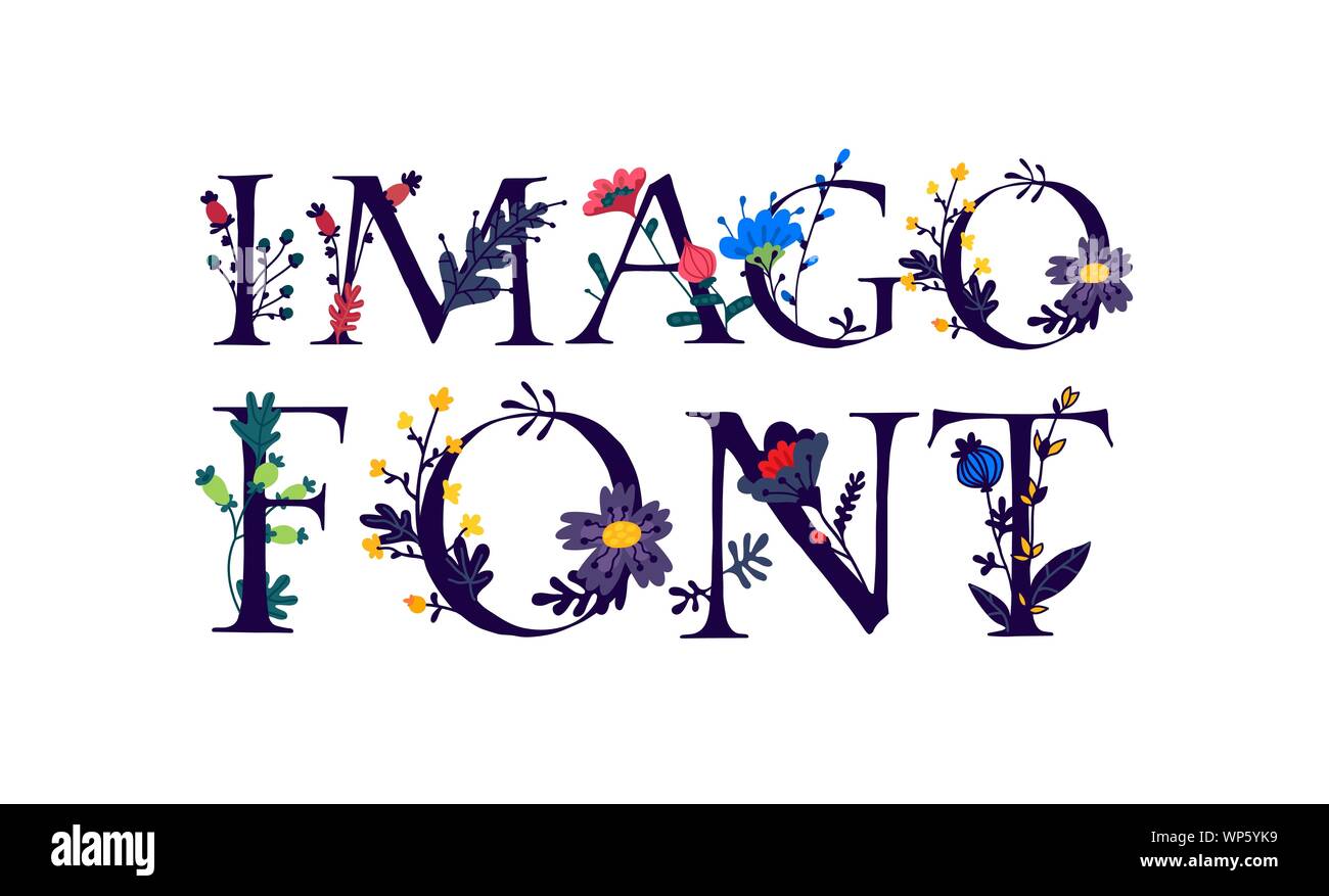 Imago font immagini e fotografie stock ad alta risoluzione - Alamy