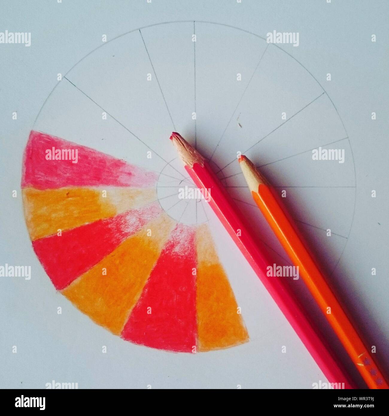 Disegno A Matita Colorata Immagini e Fotos Stock - Alamy