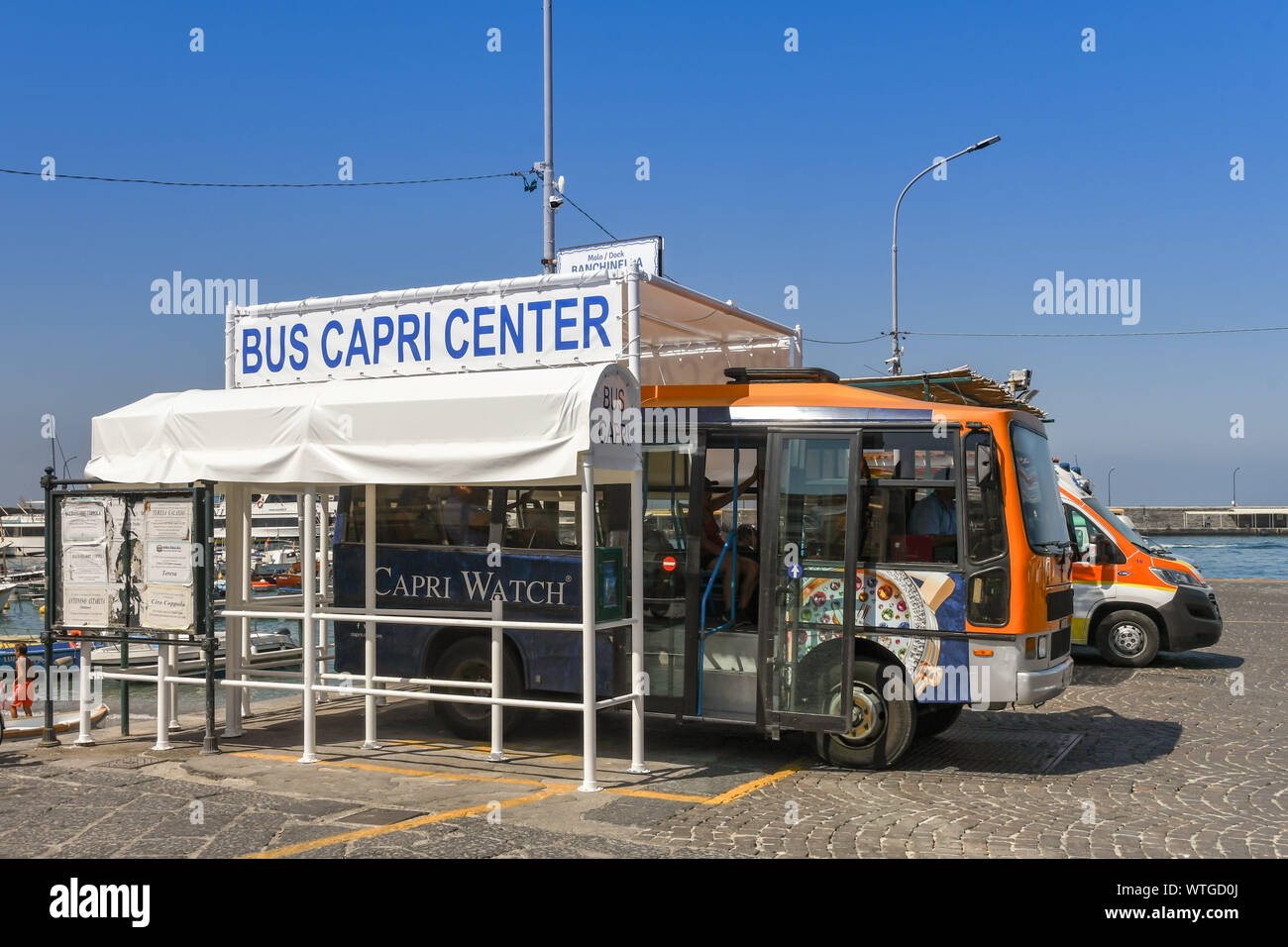 Stazione degli autobus capri italia immagini e fotografie stock ad alta ...
