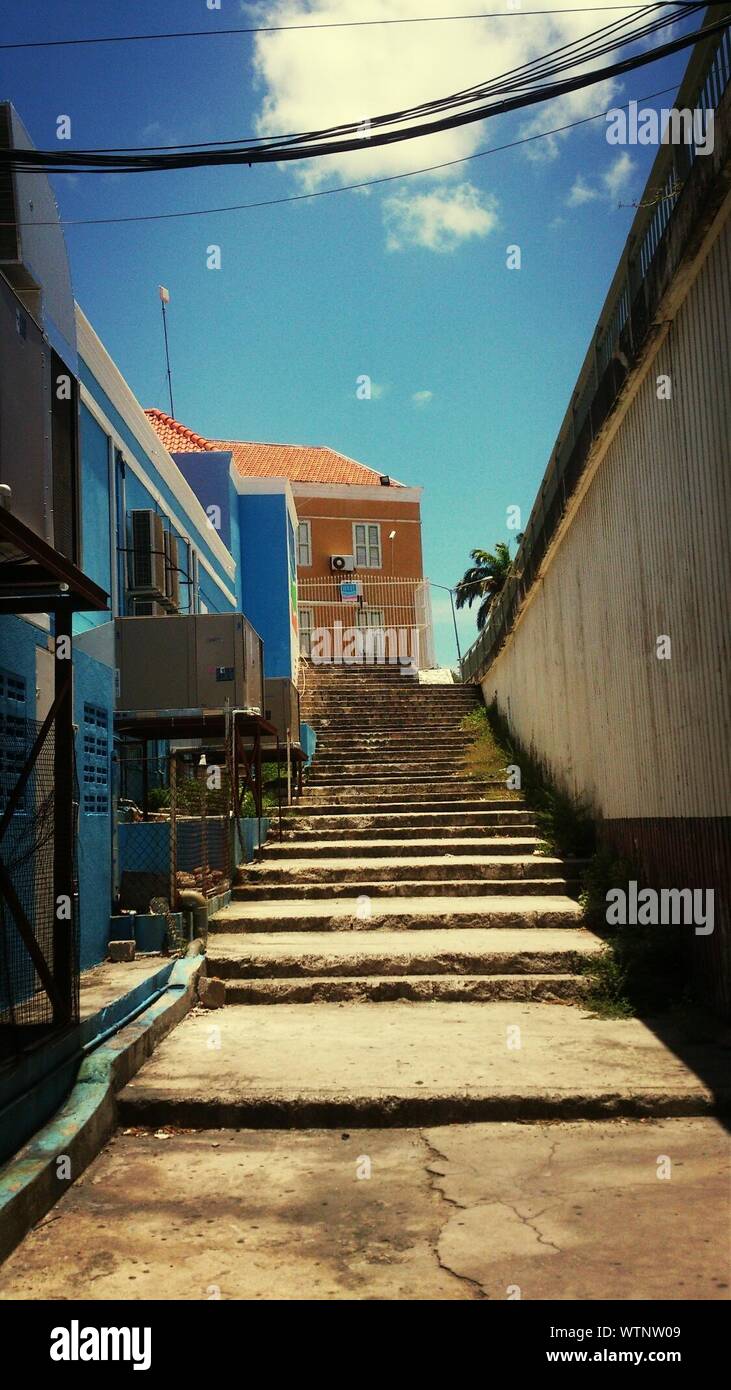 Muro Lungo Le Scale Immagini e Fotos Stock - Alamy