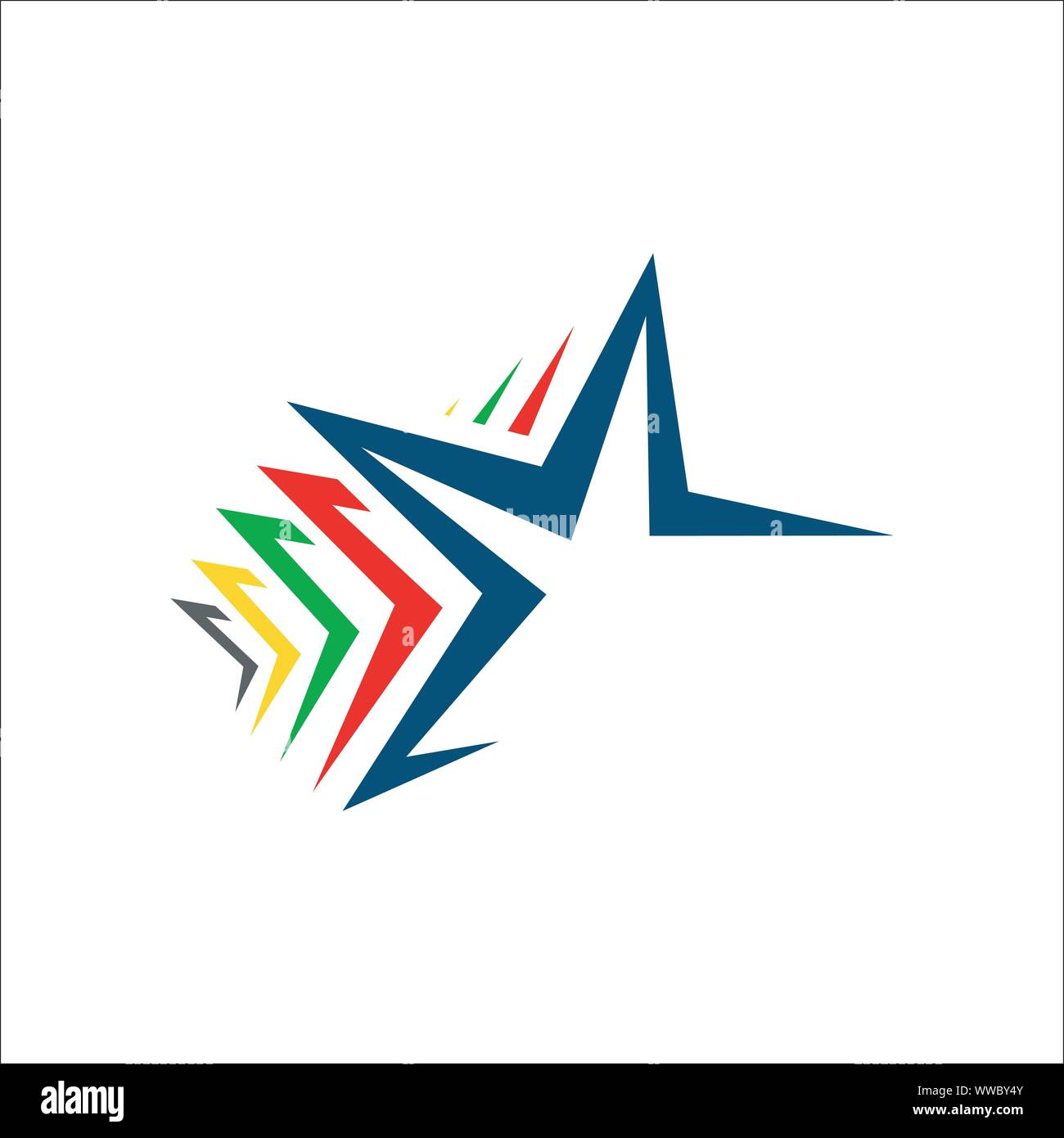 Stars logo Immagini Vettoriali Stock - Alamy