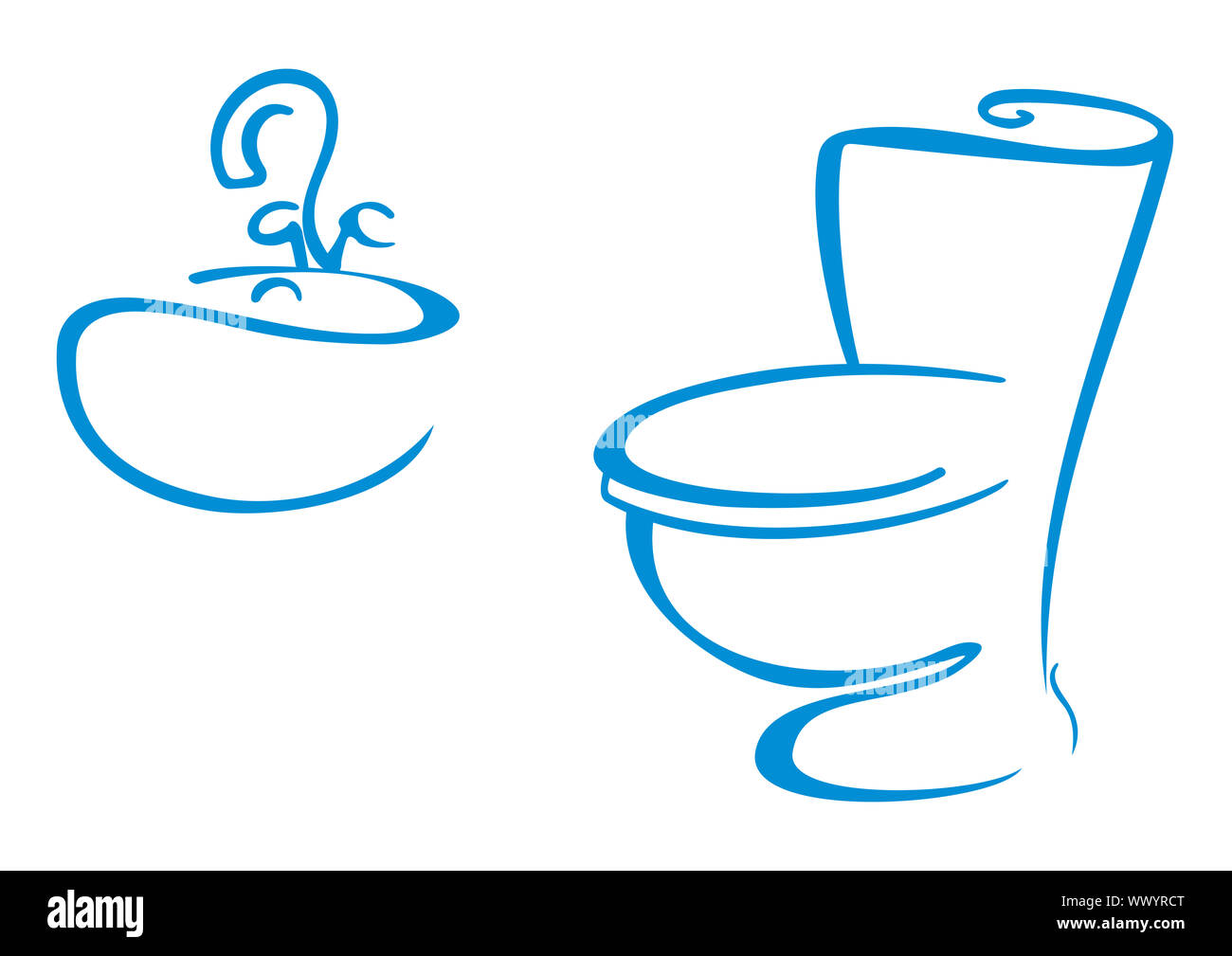 Simboli toilette Immagini senza sfondo e Foto Stock ritagliate - Alamy