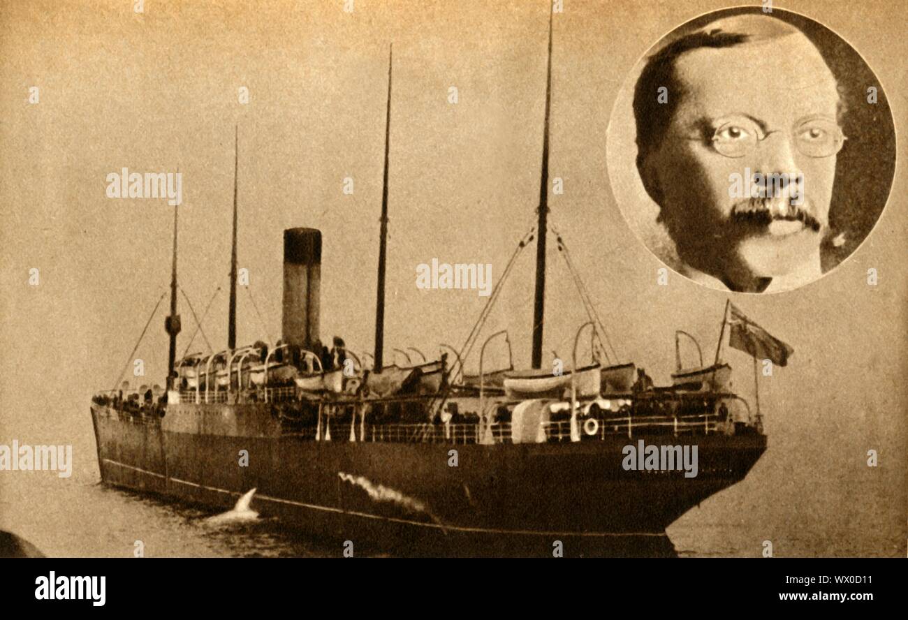 "La nave Montrose - telegrafia senza fili utilizzati per la cattura di ...